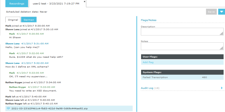 Viewing Text Translations